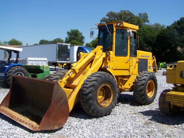 John Deere 544c Wheel Loader With Quick Coupler