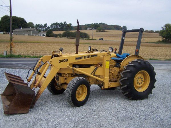 Ford 340B Tractor with Loader, 68" Bucket - Dec 10, 2007 | G.W. McGrew ...