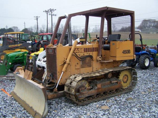 Case 450 B Crawler Dozer With 6 Way Blade, Orops
