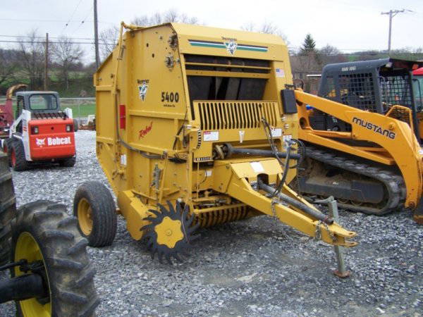 Vermeer 5400 Rebel Round Baler For Tractors