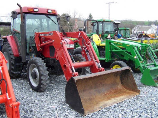 Case Cx60 4x4 Farm Tractor With Cab And Loader