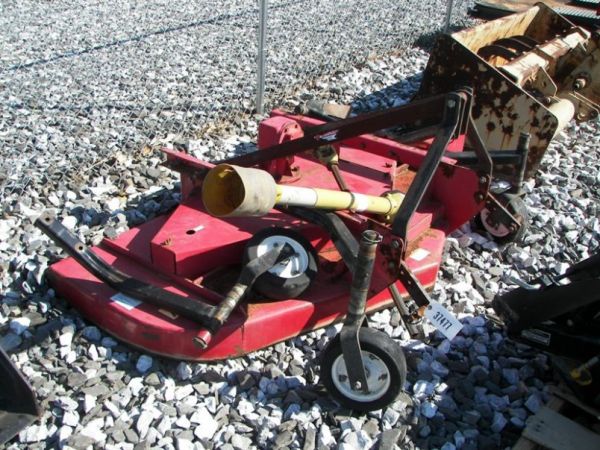 1019: 3pt Taylor Way 6' Finish Mower For Tractors