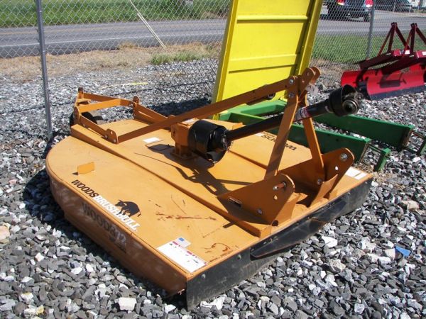 1053: Woods Brush Bull 72" Rotary Mower for Tractors