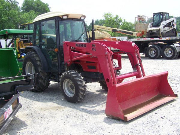 1330: Mahindra 4510 Compact Tractor w/ Loader, Cab - Jun 09, 2008 | G.W ...