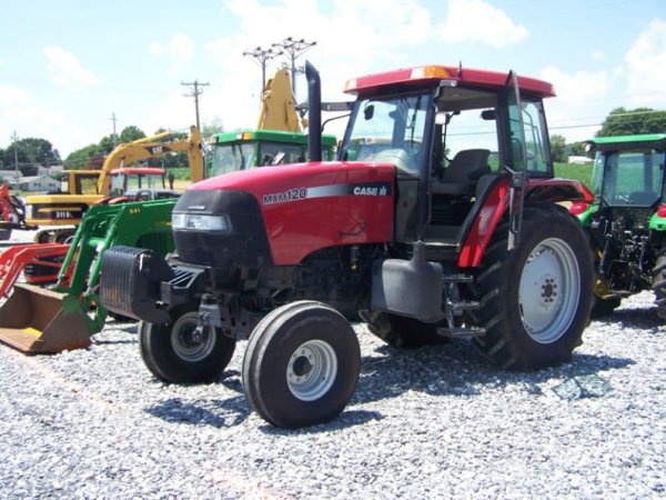 215: 2003 Case IH MXM 120 Farm Tractor with Cab Nice - Aug 11, 2008 | G ...