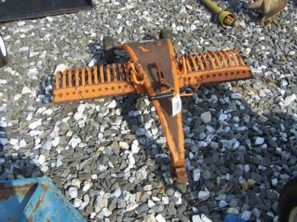 39: Pull Type York Rake for Lawn and Garden Tractors