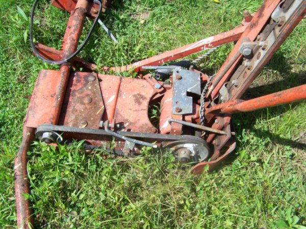 2659A: Haban 408C 4' Sickle Bar Mower Garden Tractors : Lot 2659A