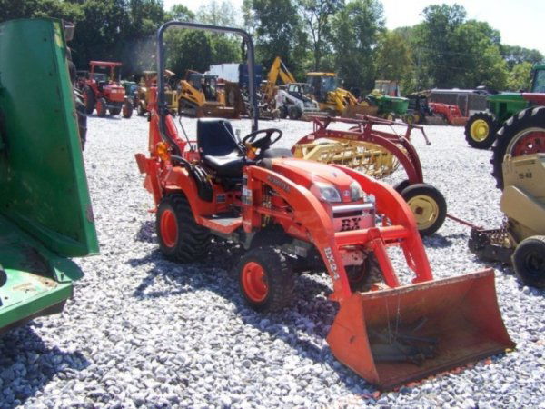 Kubota Bx24 Compact Tractor Loader Backhoe