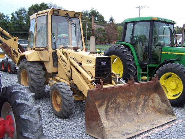 Ford 455 4x4 Tractor Loader Backhoe Erops