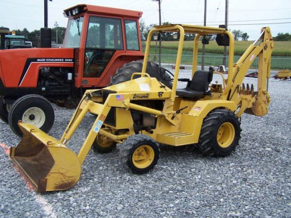 Terramite T6 4x4 Compact Tractor Loader Backhoe