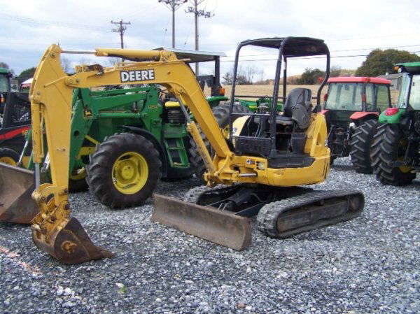 1238: John Deere 35C ZTS Mini Excavator, OROPS - Nov 10, 2008 | G.W ...