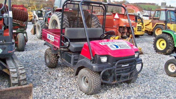 Kawasaki Mule Utility Vehicle, Manual Dump