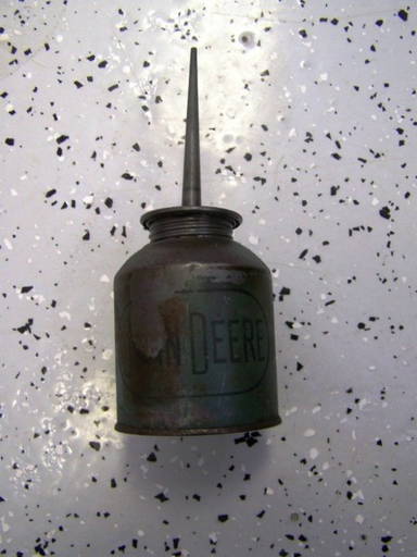 Original John Deere Blue Oil Can