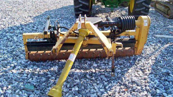 Harley 3pt 6' Power Rake For Tractors