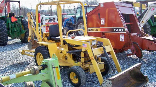 4145: Terramite T5C Compact Tractor Loader Backhoe