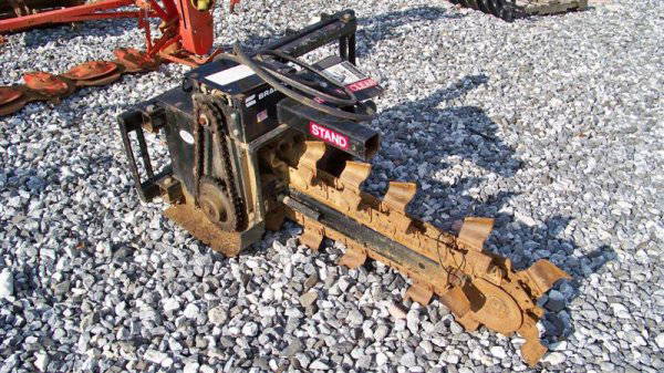 Bradco 625 Quick Tatch Skid Steer Trencher