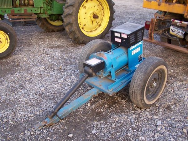 150: LIKE NEW GENERAC PTO GENERATOR 40KW FOR TRACTORS!