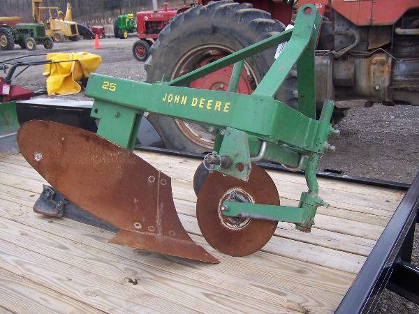 Original John Deere 3pt One Bottom Plow For Tractors