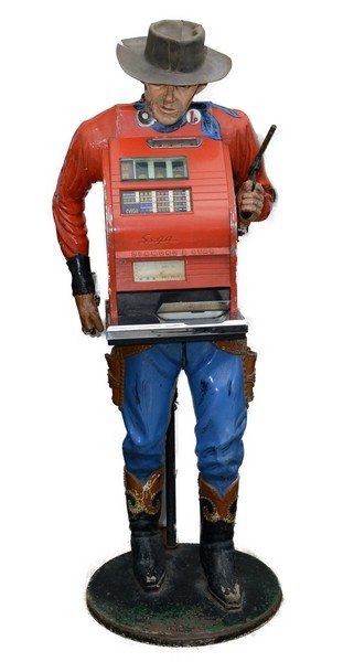 VINTAGE COWBOY ONE ARMED BANDIT/SLOT MACHINE the one - Nov 20, 2015 ...