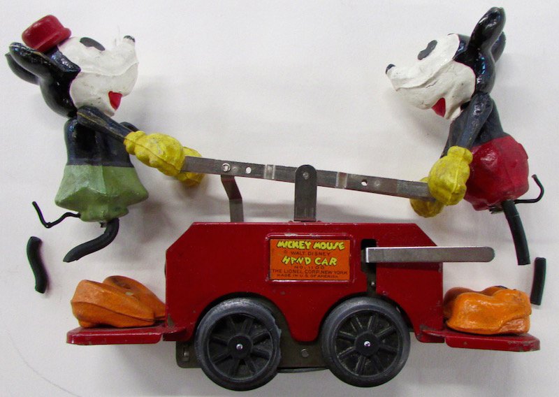 Walt Disney Mickey Mouse "Hand Car" by Lionel. - Mar 26, 2017 | Concord ...