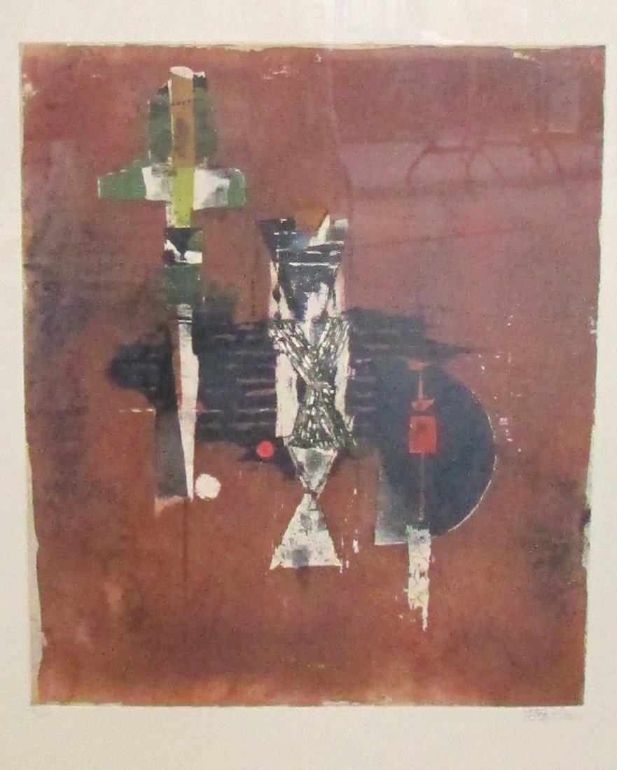 John Friedlander Untitled Color Etching