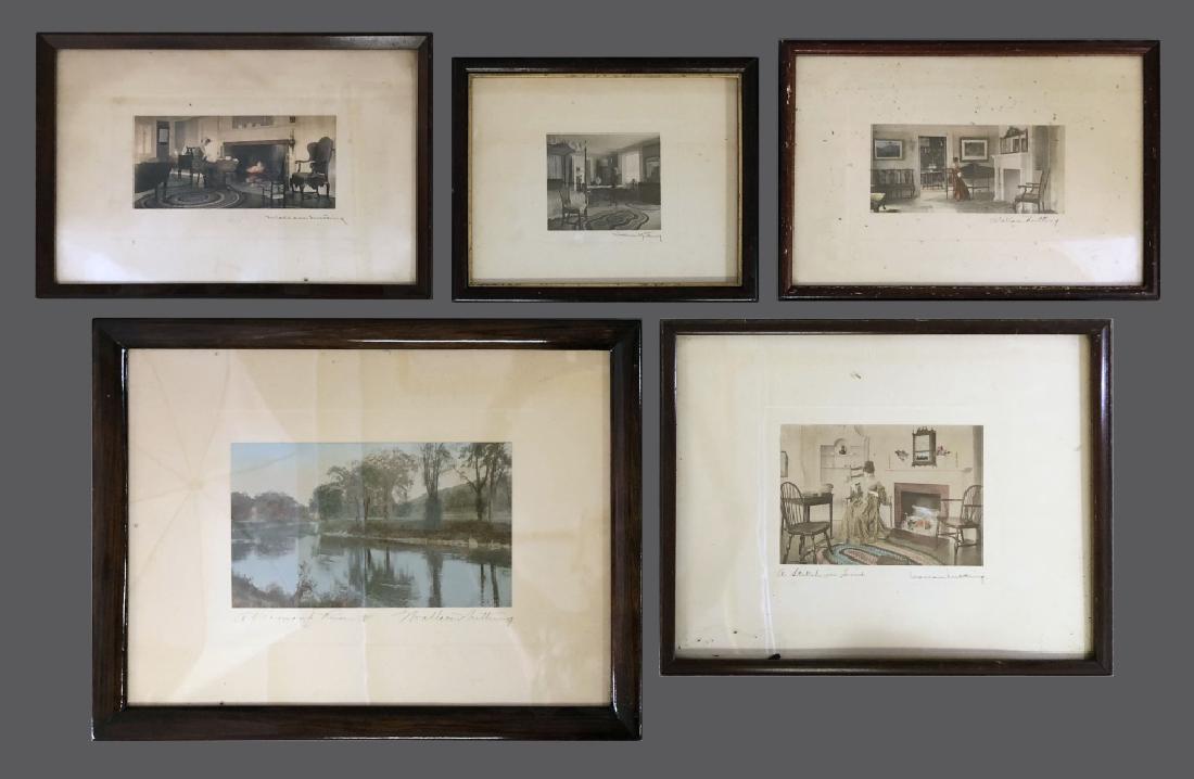 Five Signed Wallace Nutting Prints
