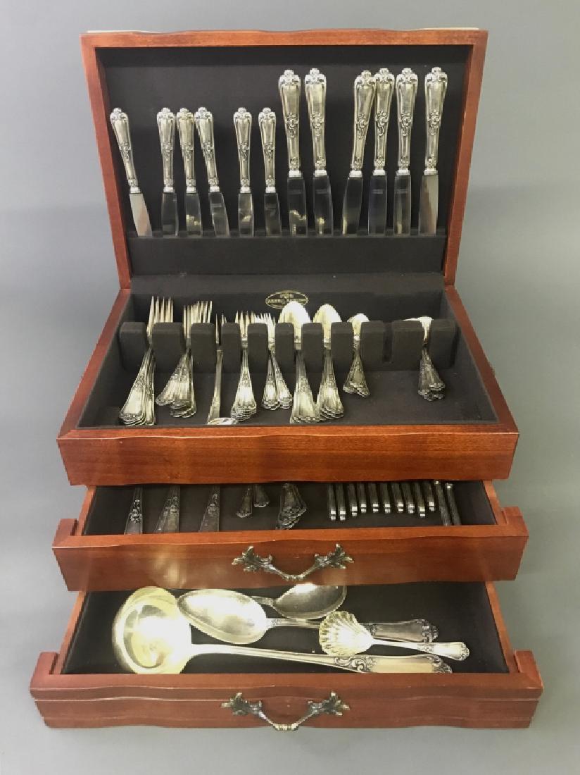 Bruckmann German Sterling Silver Flatware Service