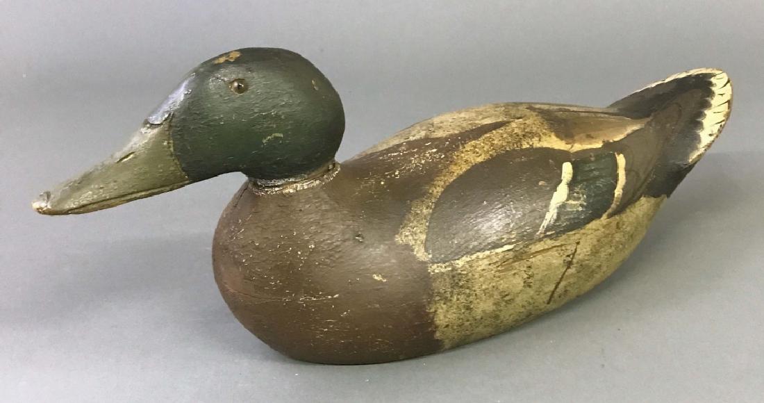 J.w. Reynolds Mallard Drake Decoy