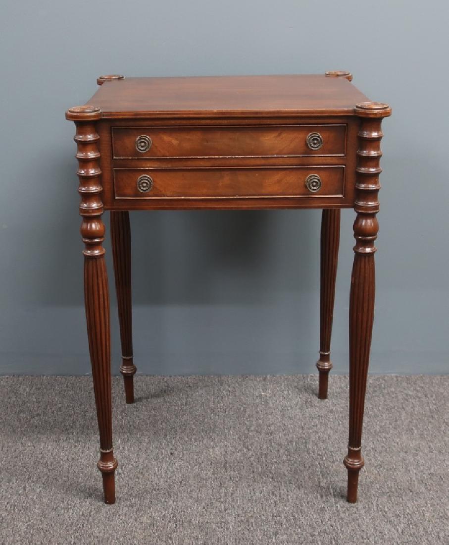 Sheraton Mahogany Work Table