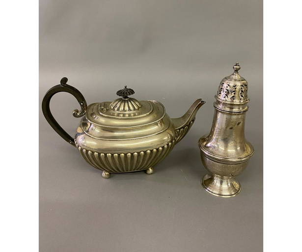 English Silver Teapot