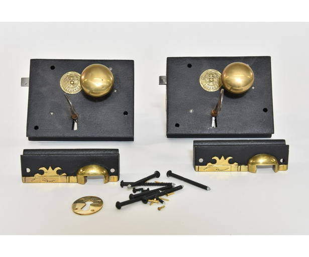 PAIR REPRODUCTION ENGLISH BOX LOCKS - Sep 10, 2021 | Wiederseim ...