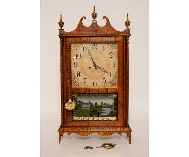 Eli Terry Jr. Shelf Clock