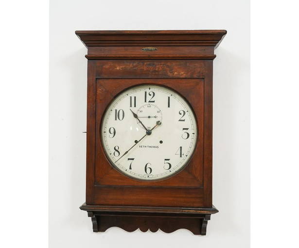 Large Seth Thomas Wall Clock