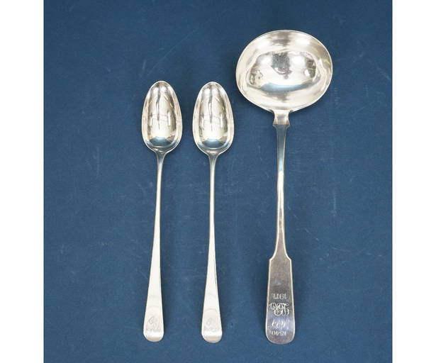 Coin Silver Ladle