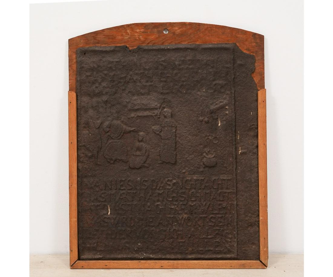 Cast Iron Stove Plate