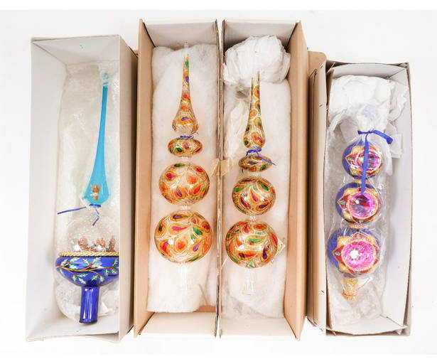 FOUR CHRISTOPHER RADKO FINIALS (#0055) on Feb 15, 2023 | Wiederseim ...