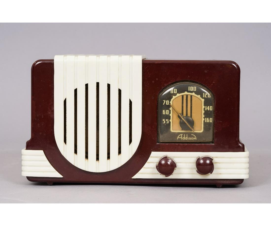 Addison R5a1 Bakelite Radio Auction