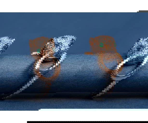 Effy 14k Leopard Earrings