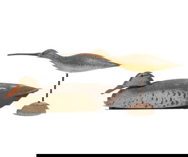 Charles Beck Carved Shore Bird