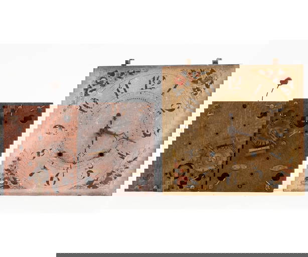 Three Eli Terry Clock Works