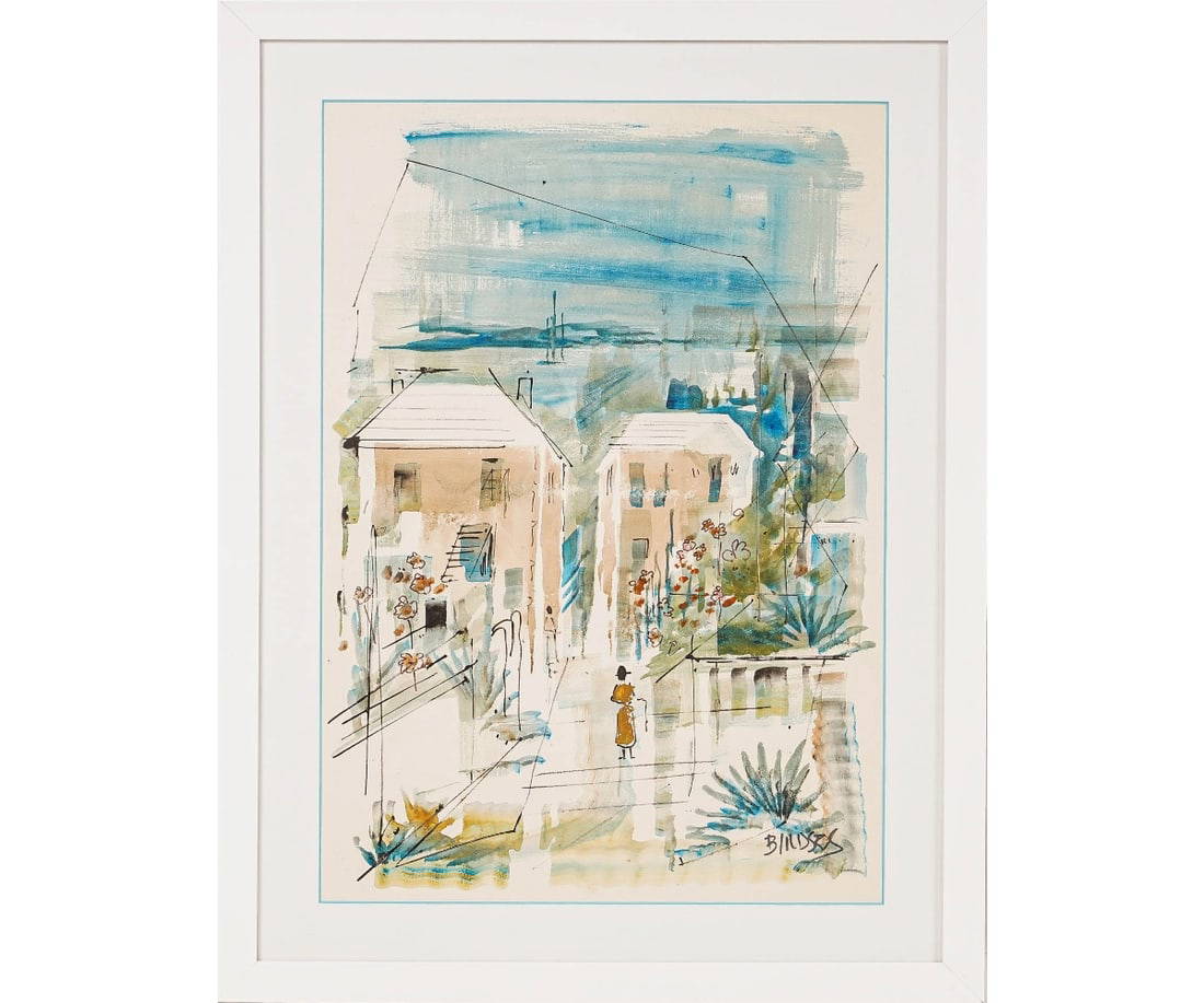 Alfred Birdsey Watercolor Auction