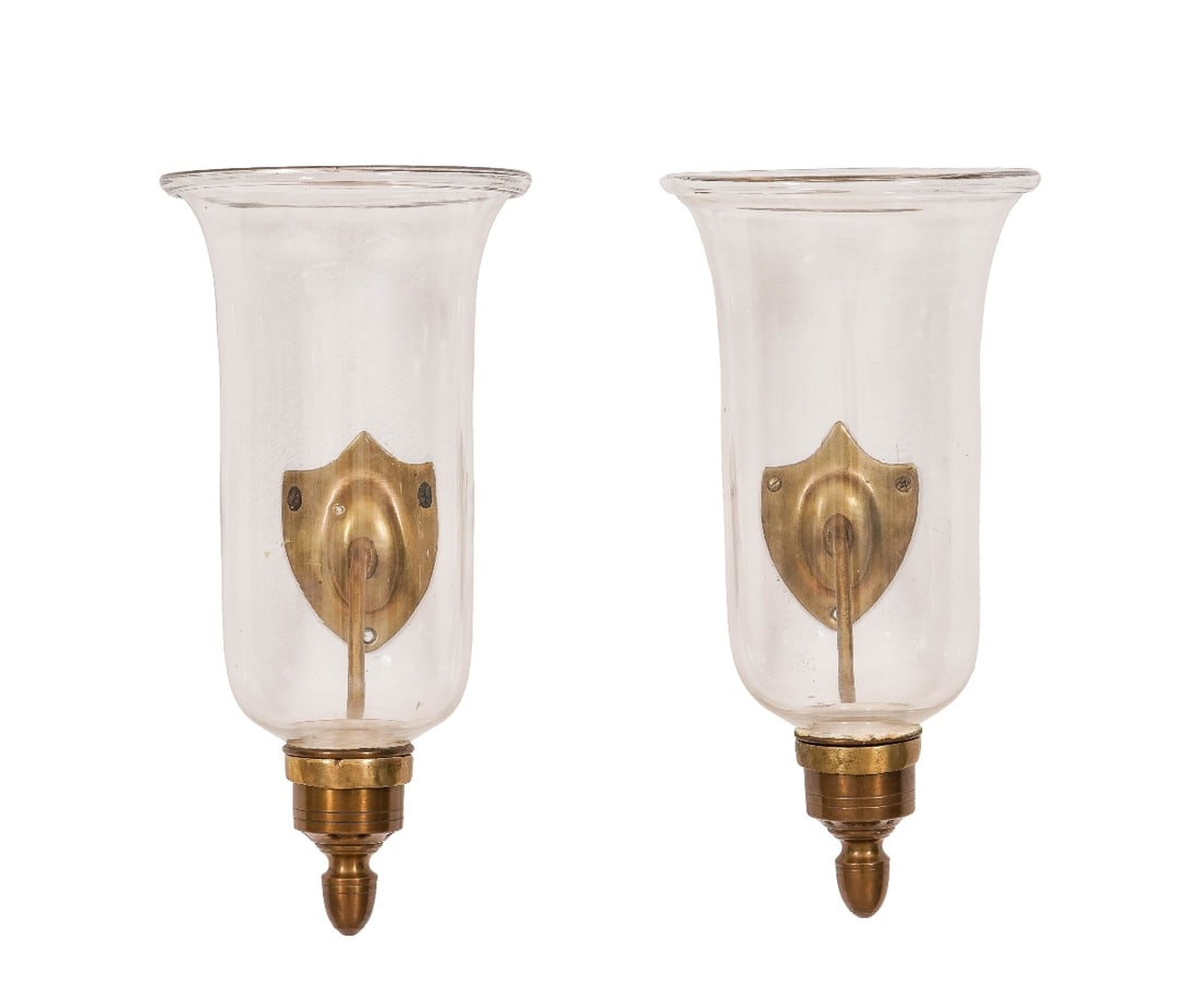 Pair Colonial Wall Sconces Auction