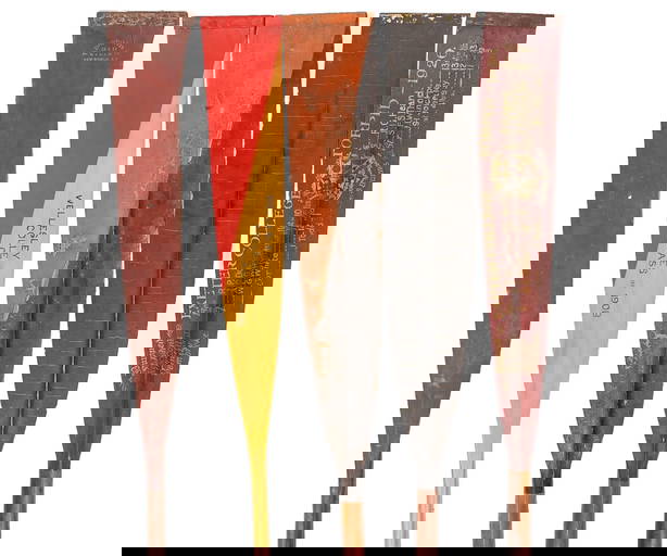 Five College Sweep Oars