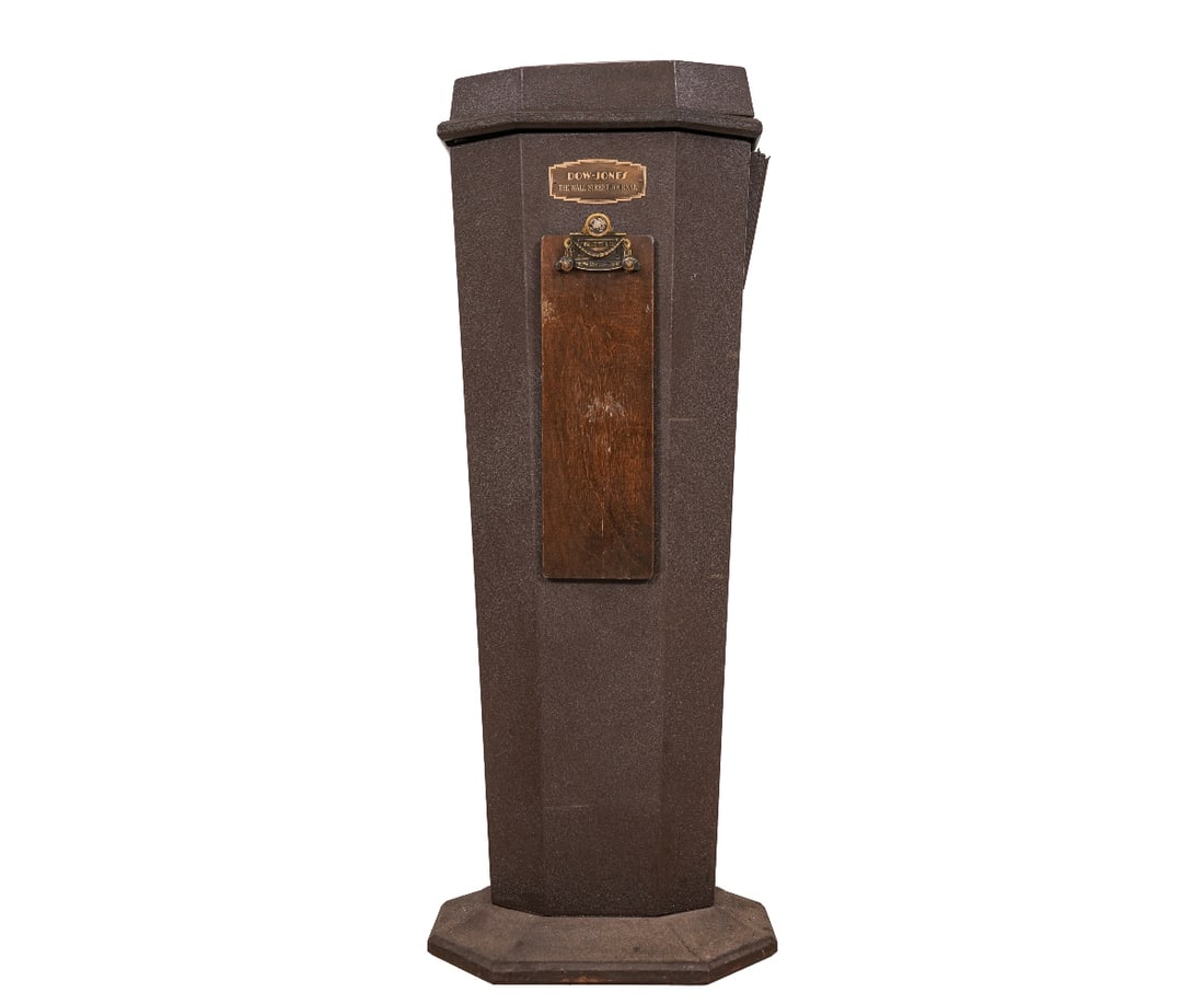 Dow Jones Ticker Tape Machine Auction