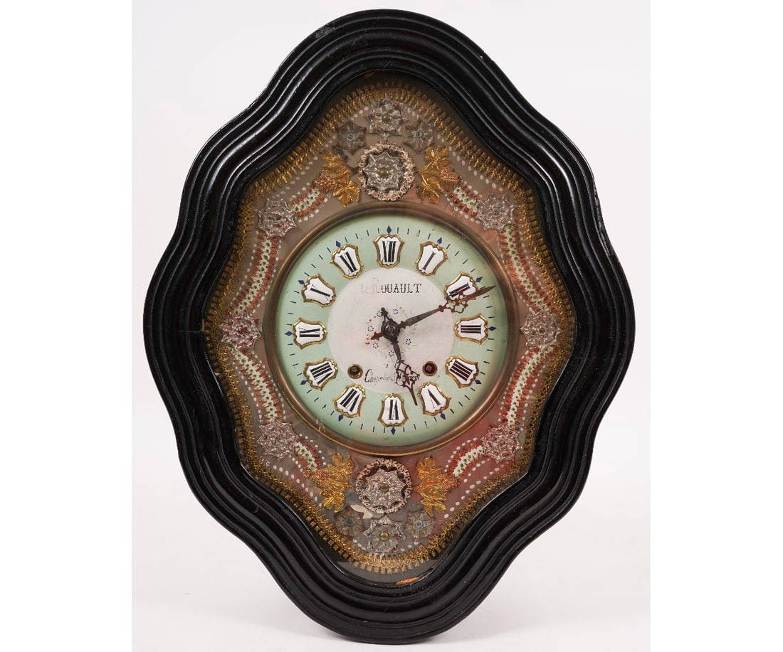 Elizabethan Wall Clock Auction
