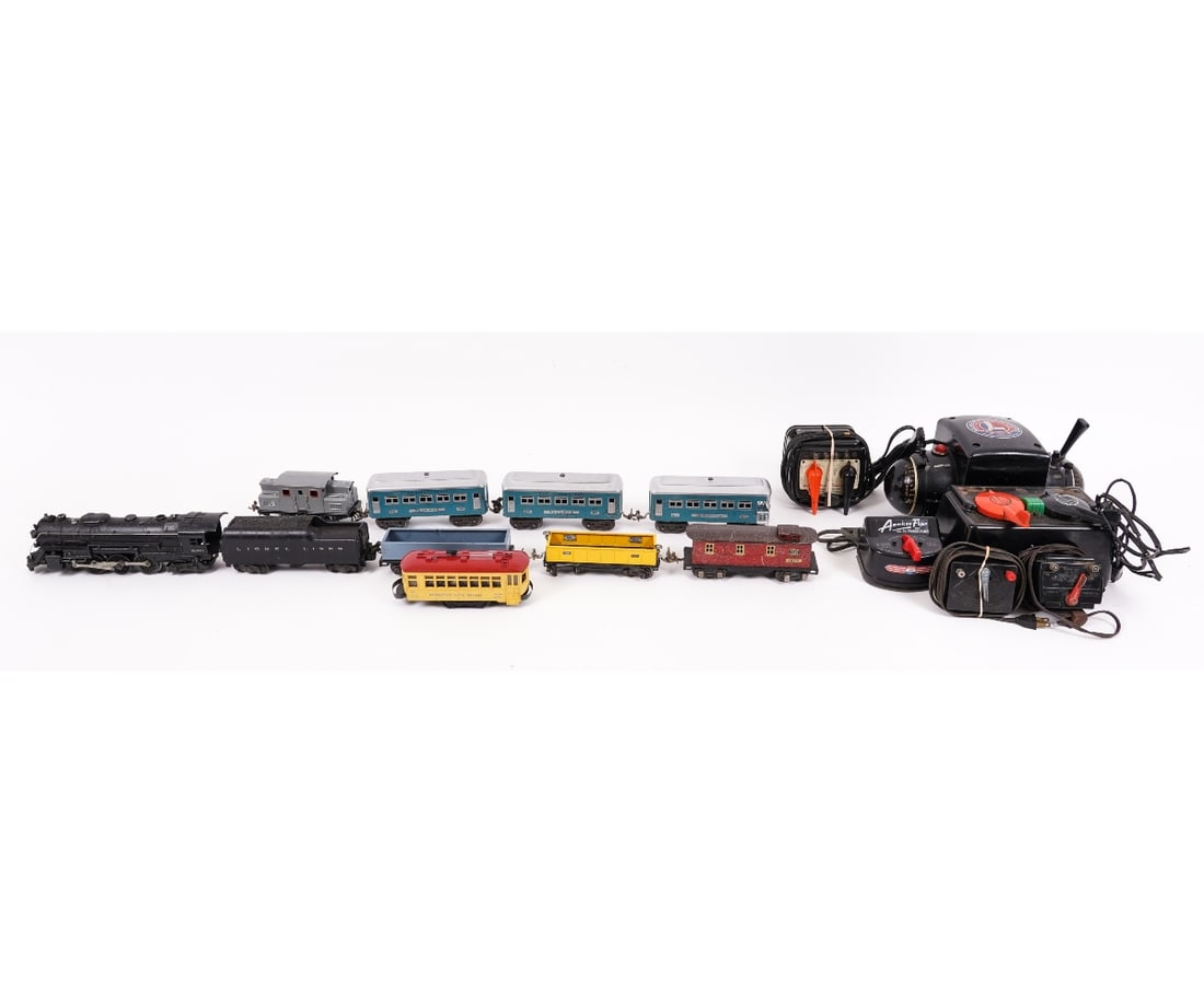 Lionel "o" Gauge Metal Train Set Auction