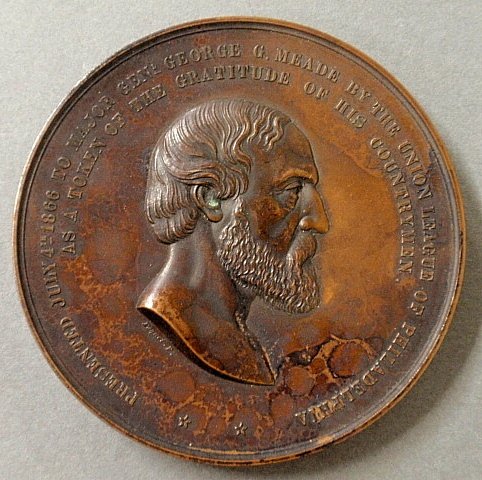 Rare General George Gordon Meade bronze medal presented - Sep 13, 2014 ...