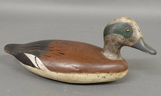 Rare Stevens Bros. widgeon duck decoy, Weedsport, NY, - Nov 29, 2014 ...