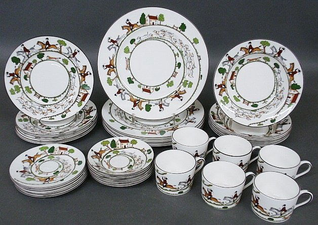 Set of Wedgwood "Hunting Scene" bone china- six each - Feb 14, 2015 ...