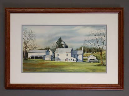 Pat Gable Boyer Watercolor Landscape